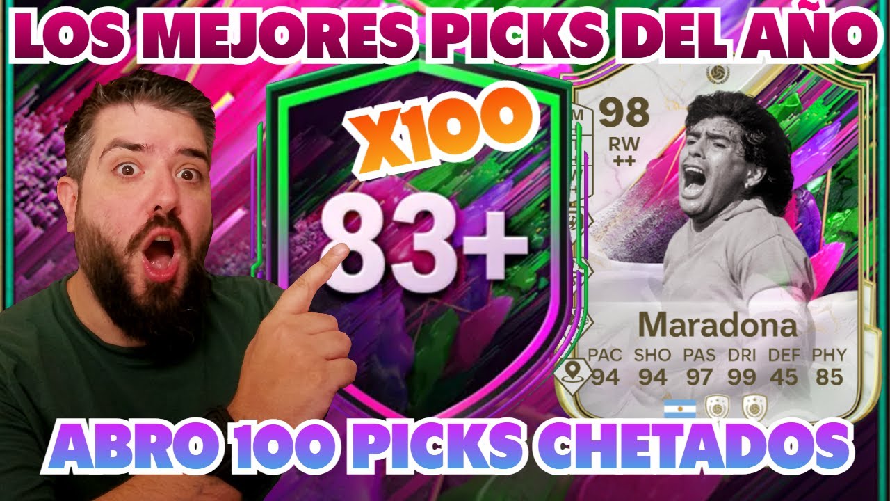 😮LOS PLAYER PICKS MAS CHETADOS DEL AÑO!! ABRO 100 NUEVOS PLAYER PICK DE ...