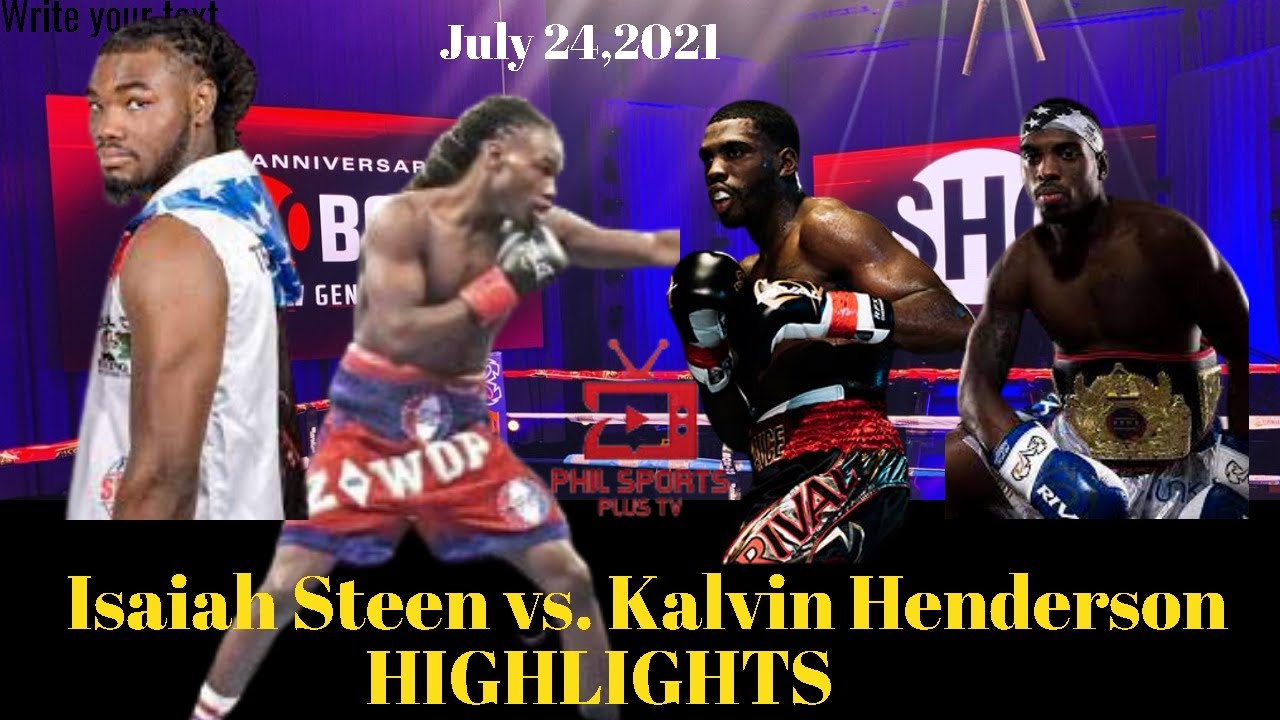 Kalvin Henderson vs. Isaiah Steen Highlights - YouTube