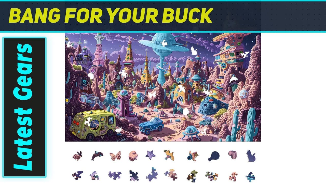 Unboxing the Alien Planet Puzzle: A Challenging Adventure - YouTube