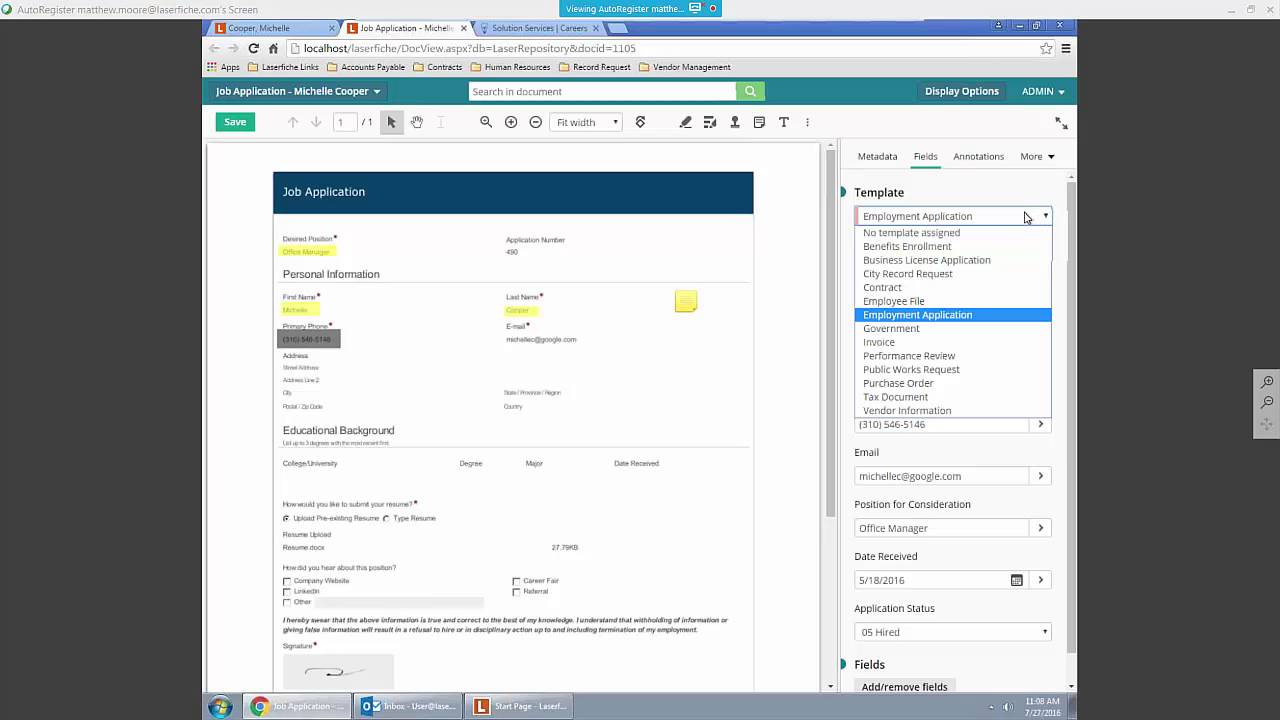 Laserfiche Basics - YouTube