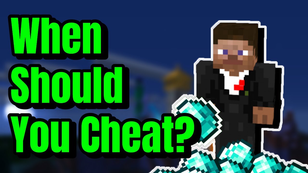 Will Cheating RUIN Your Minecraft World? - YouTube
