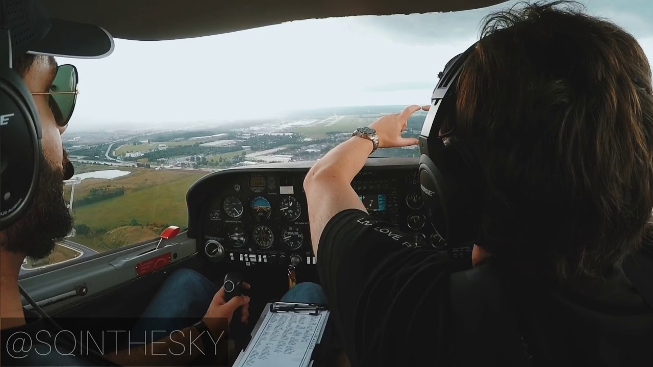 Landing in the Rain in a Diamond DA20-C1 Eclipse - Cockpit View GoPro ...