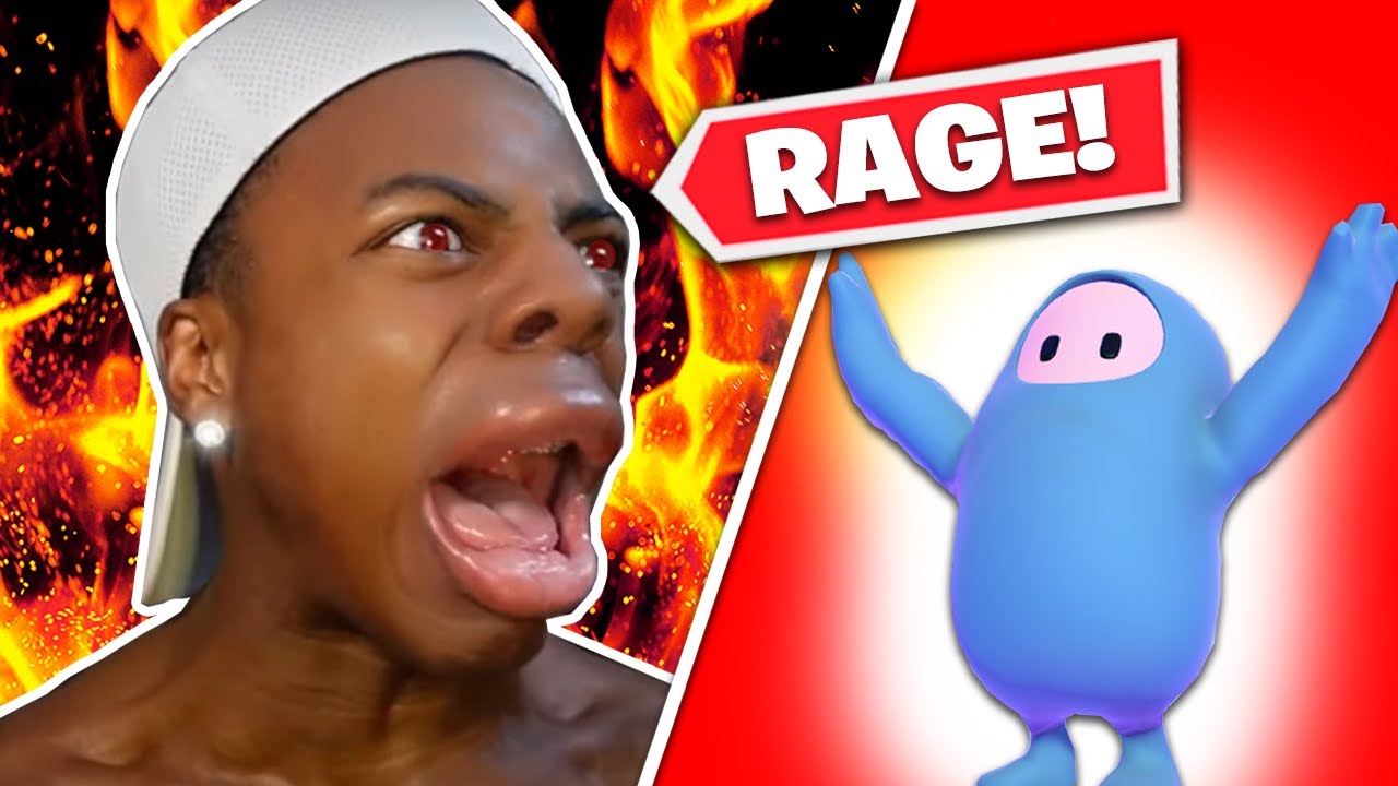 TOP STREAMERS RAGE AT FALL GUYS - YouTube