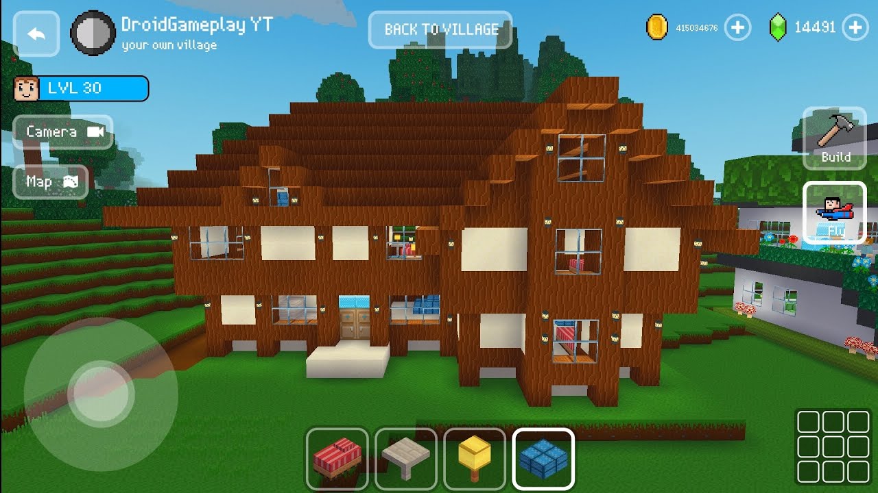 Medieval Furnished House - Block Craft 3d: Building Game - YouTube