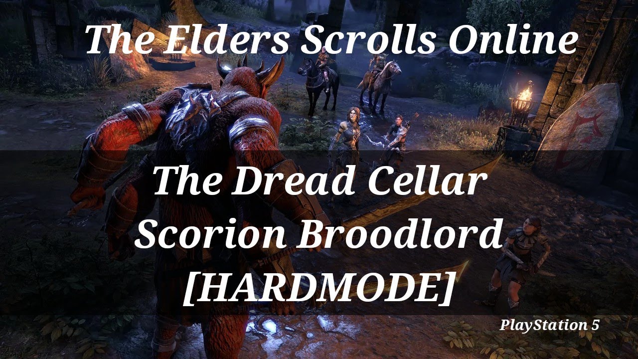 ESO Dread Cellar Scorion Broodlord [HARDMODE] - YouTube