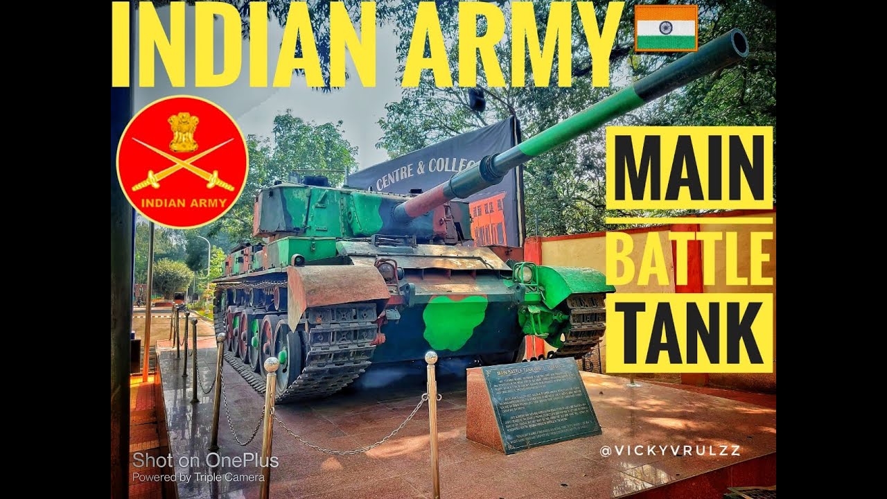 Vijayanta Tank | Main Battle Tank | vickyvrulzz | Indian Army Battle ...