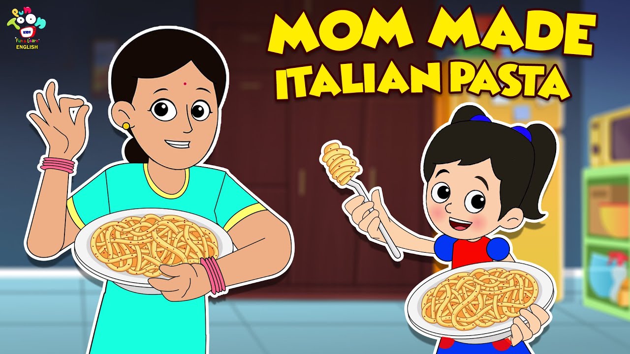 Mom made Italian Pasta | Italian Dish | English Moral Stories | English ...