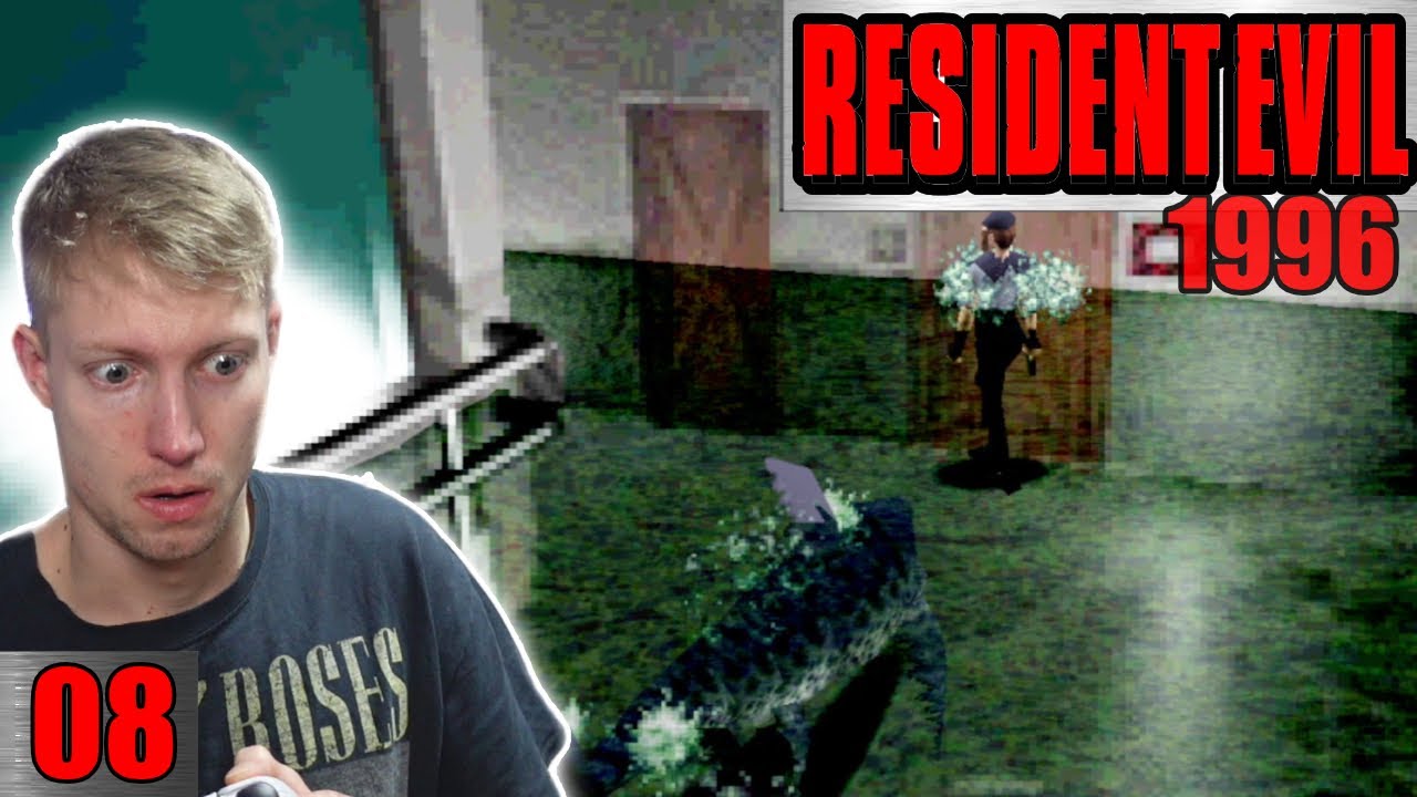 RESIDENT EVIL 1 (PS1) 1996 🧟 08: Wasser und Zombie-Haie! - YouTube