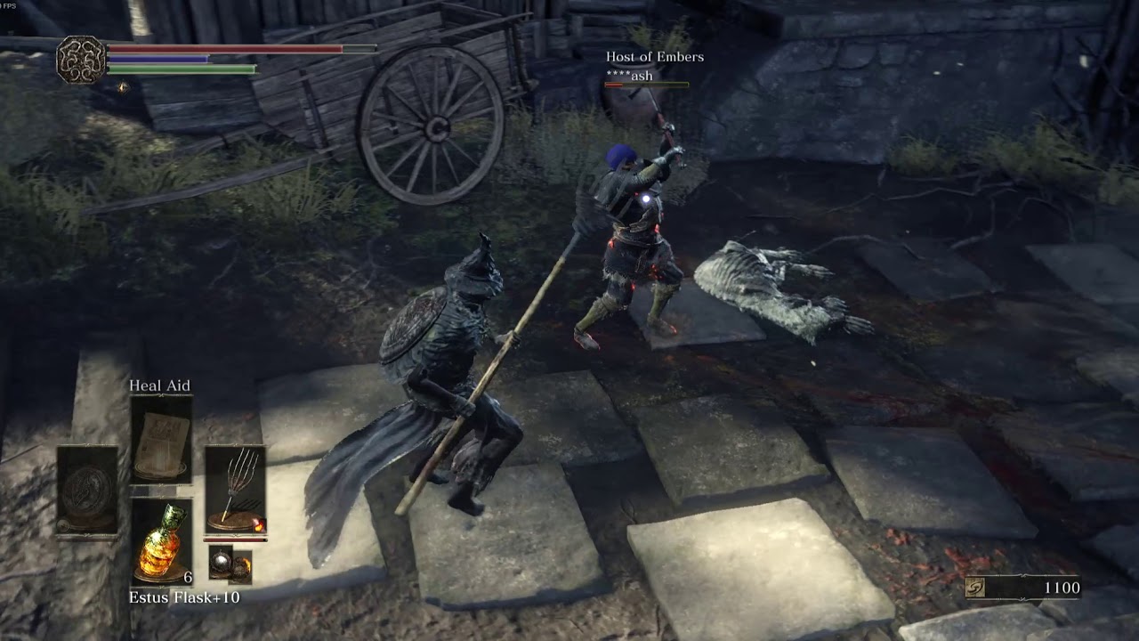 DARK SOULS 3 - UNDEAD WORKER INVASION - YouTube