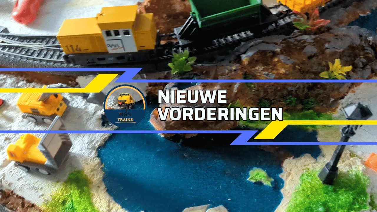 Mijn modelspoorbaan Vlog 5 | Mijn Modelspoorbaan Avonturen - YouTube