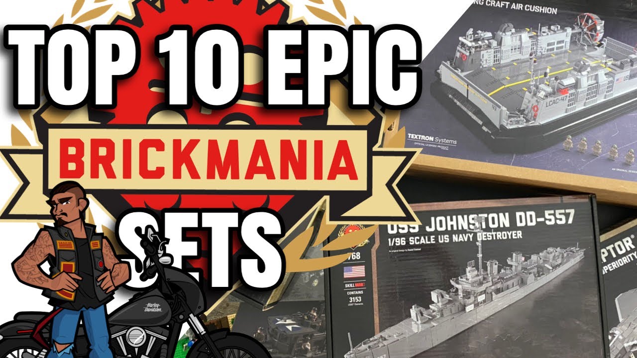 Top 10 Epic Brickmania Sets - YouTube