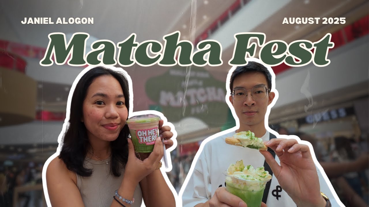 Matcha Fest 2025 🍵 | Janiel Alogon - YouTube