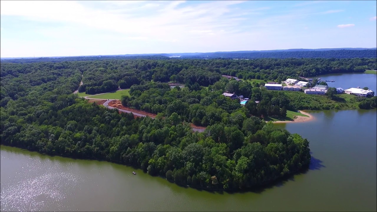 Doe Valley Homesites drone video with paved road - YouTube