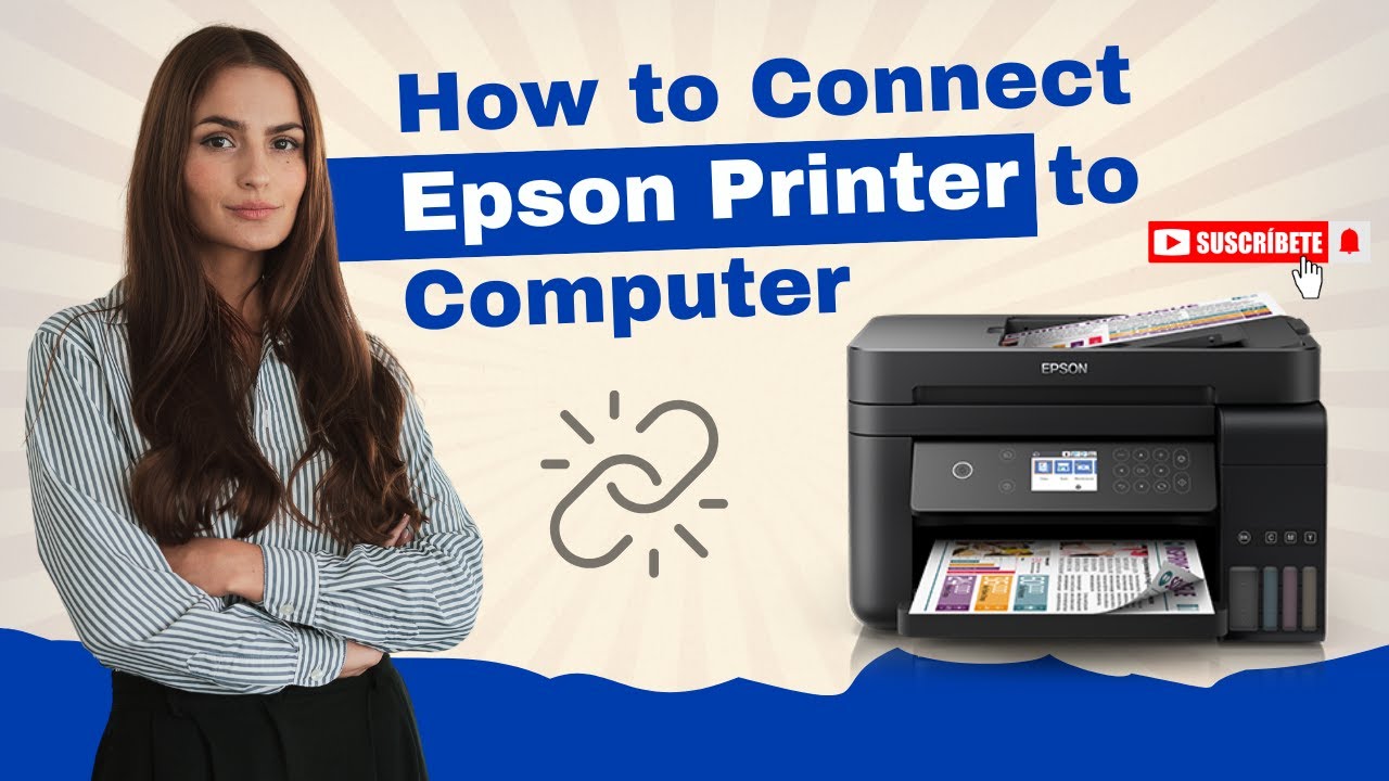 How to Connect Epson Printer to Computer? | Printer Tales - YouTube