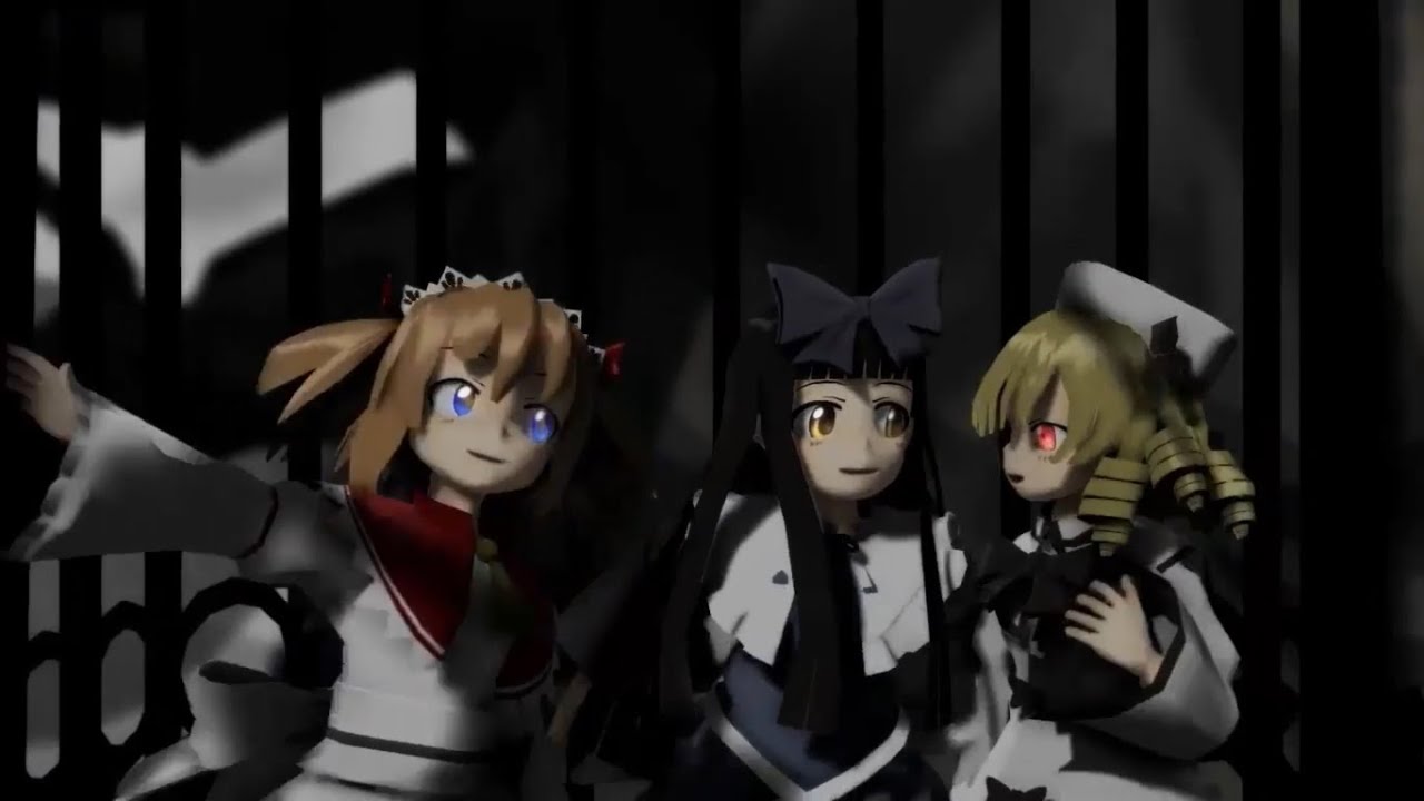 【Touhou MMD】El extraño mundo de Jack/Atrapa a Santa Atroz. español ...