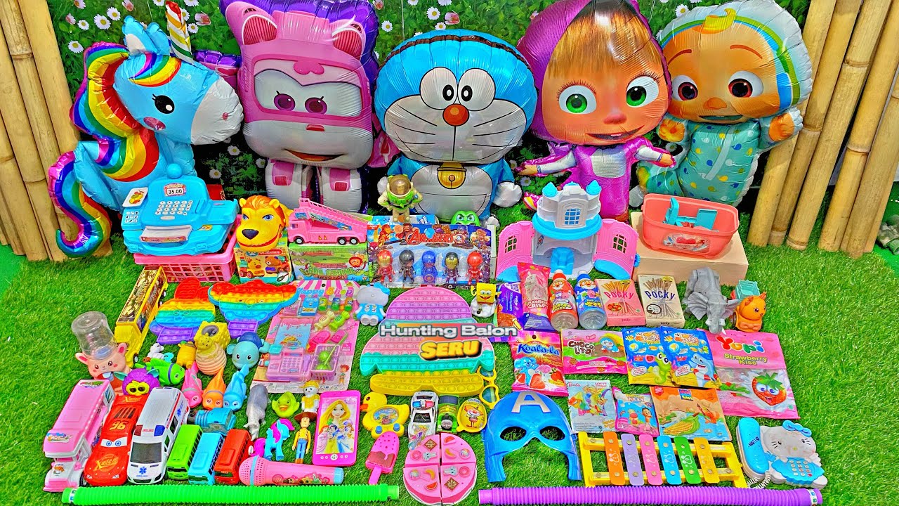 Hunting Es Krim Masak Masakan Dokteran Yupi Baby Shark Marsha and The ...