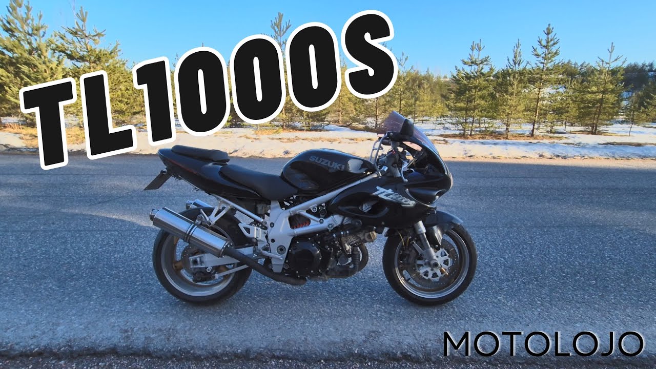 Suzuki TL1000S with Dominator exhaust - YouTube