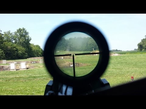 600 yards with Mosin Nagant PU Sniper - YouTube