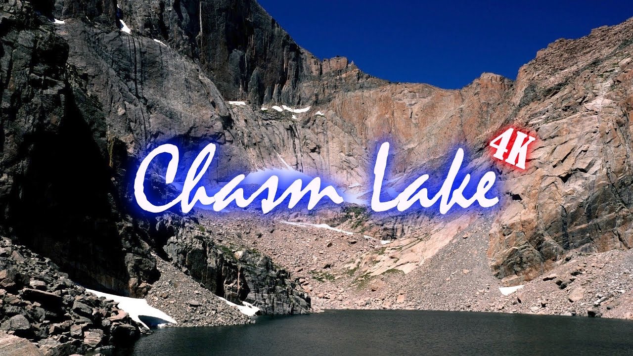 Chasm Lake Trail in Rocky Mountain Colorado (4K) - YouTube