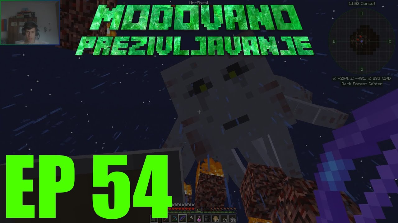 Ur Ghast / MINECRAFT MODOVANO PREŽIVLJAVANJE EP 54 (BOSSFIGHT) - YouTube