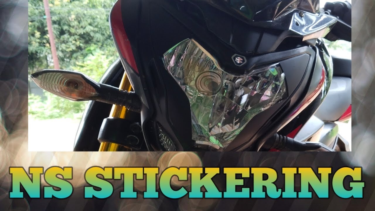 NS 160 STICKERING // NS 160 HEADLIGHT // FRONT SUSPENSION // OIL TANK ...