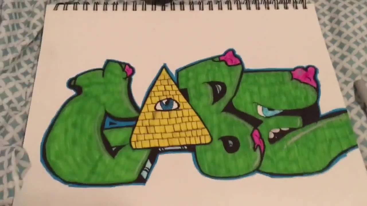 Graffiti bomb: Gabe - YouTube