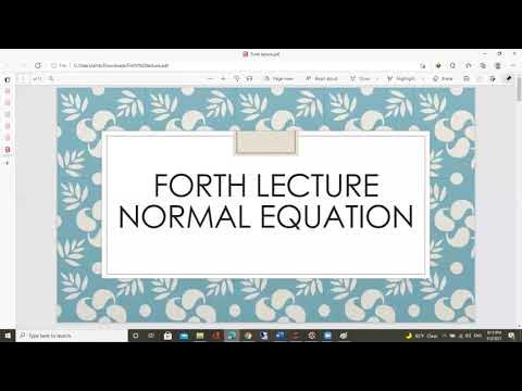Normal equation and polynomial regression with python شرح عربي - YouTube