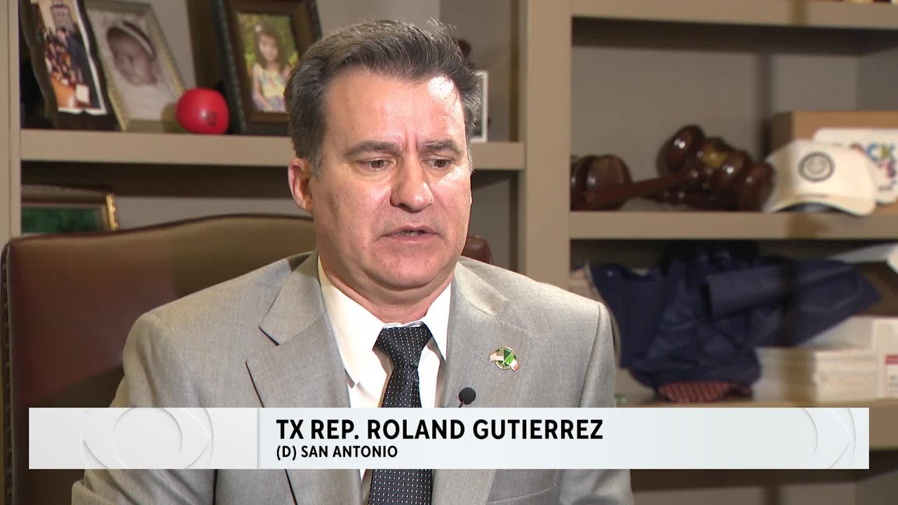 State Sen. Roland Gutierrez talks about fate of gun control bill - YouTube