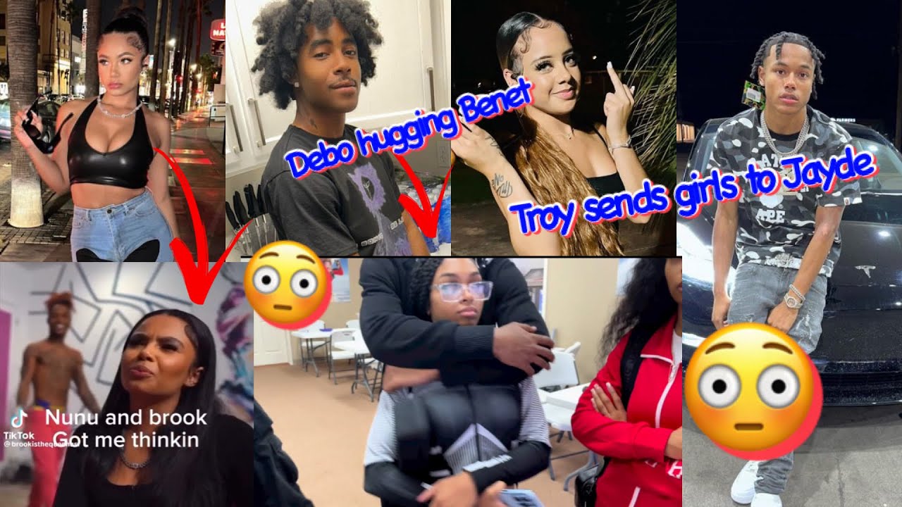 Brooklyn & Nunu, Debo & Benet‼️😳Troy sends girls to Jayde’s House‼️💔Troy beefing with YouTubers‼ ...