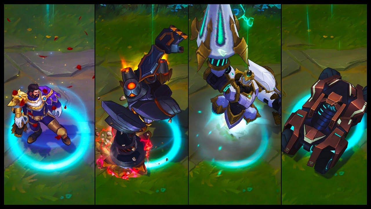 All New Skins Final Update Mecha Rengar Victorious Graves Lancer ...