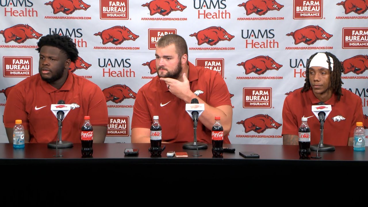 Anthony Booker Jr., Joshua Braun, Tyrone Broden talk about preseason ...