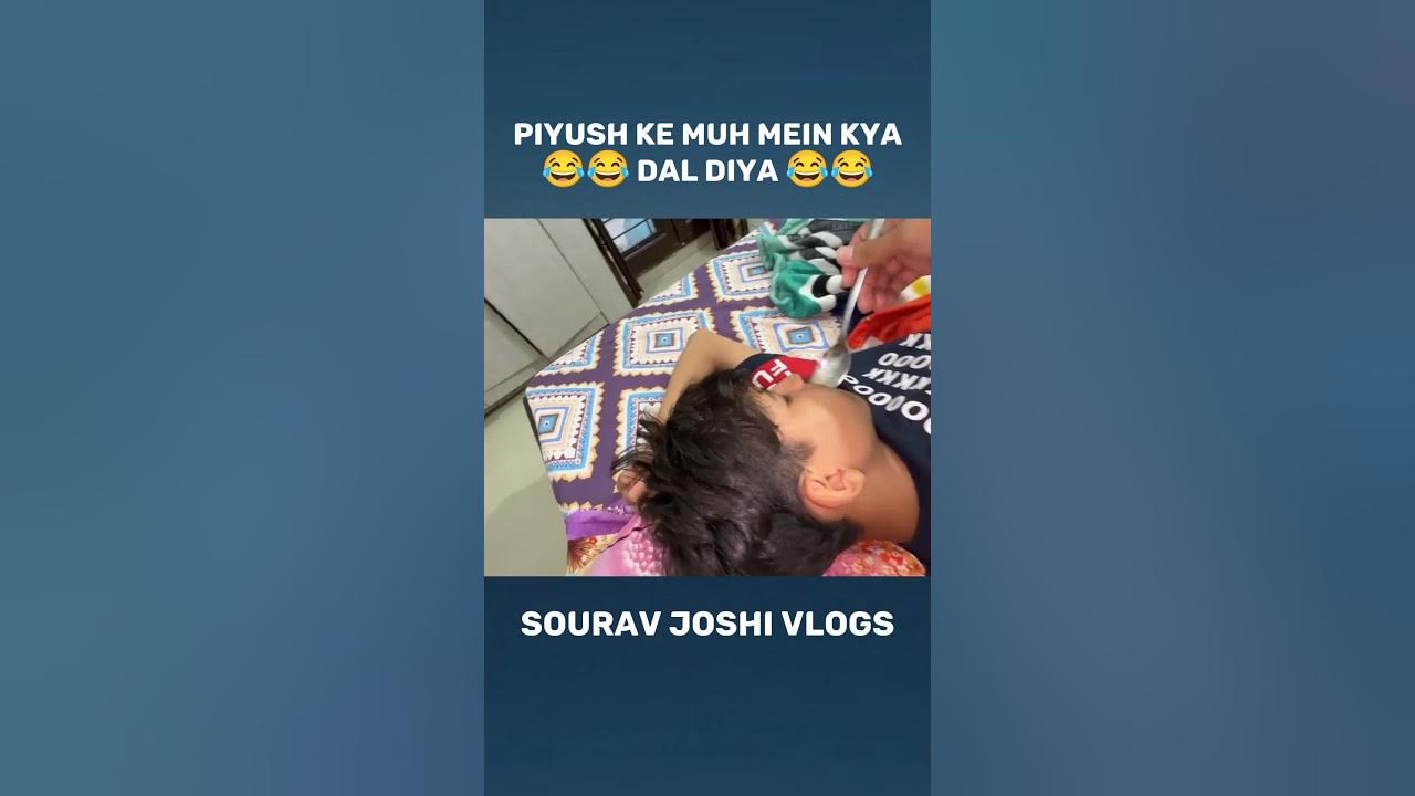 Piyush Ke Sath Prank Kar Diya Sote Huyee But Kunali Ne Maar Khali Ya 😂 Sourav Joshi Vlogs - YouTube