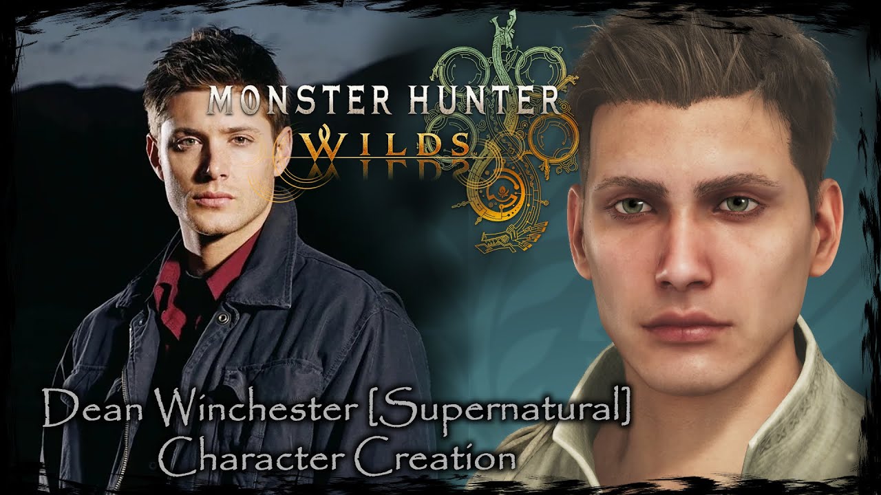 MONSTER HUNTER WILDS || Dean Winchester [Supernatural] - Male Character ...