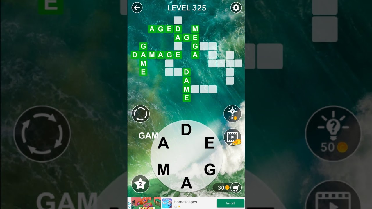 Word Crossword Search level 325 - YouTube