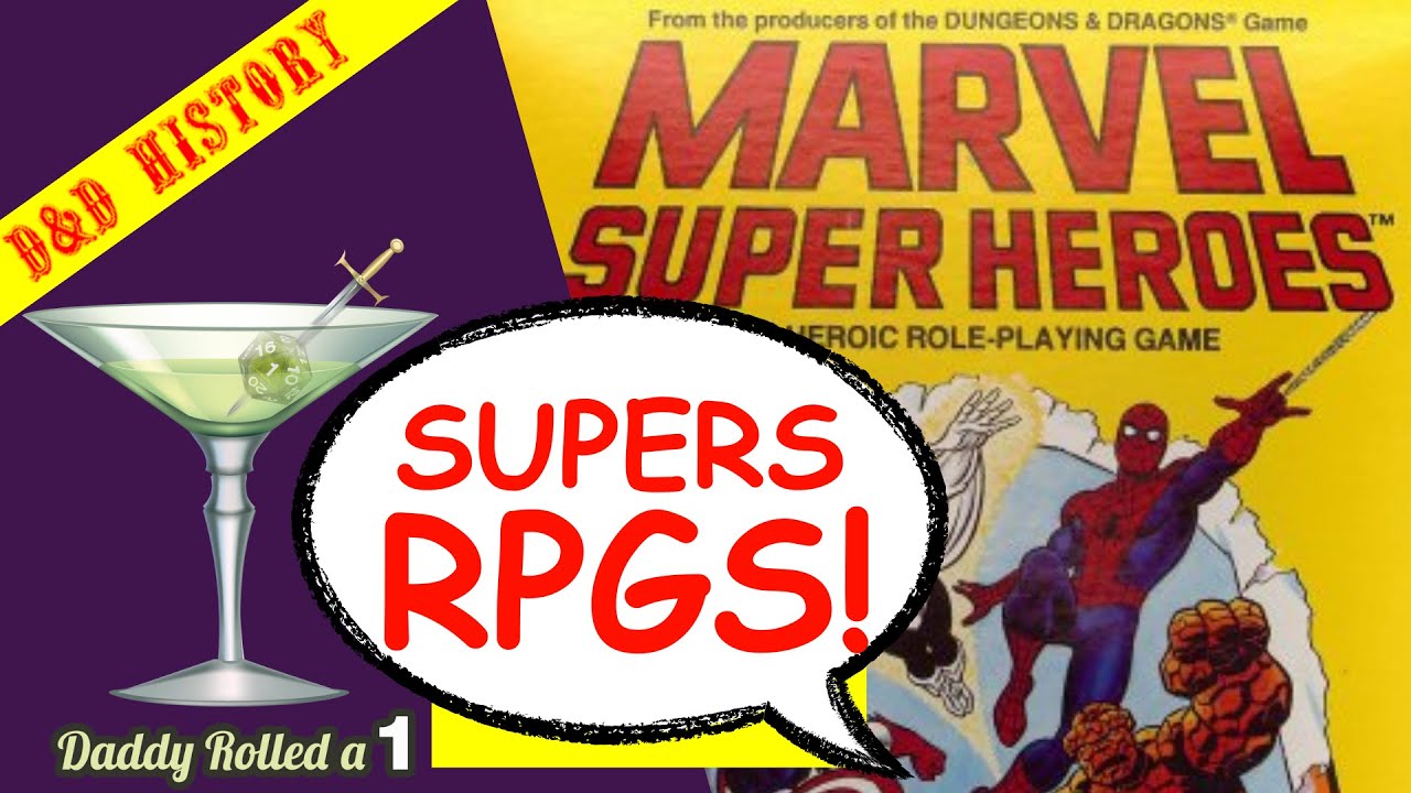🎲🦸Beyond D&D: Marvel Super Heroes RPG! 🐉🦸‍♀️ - YouTube