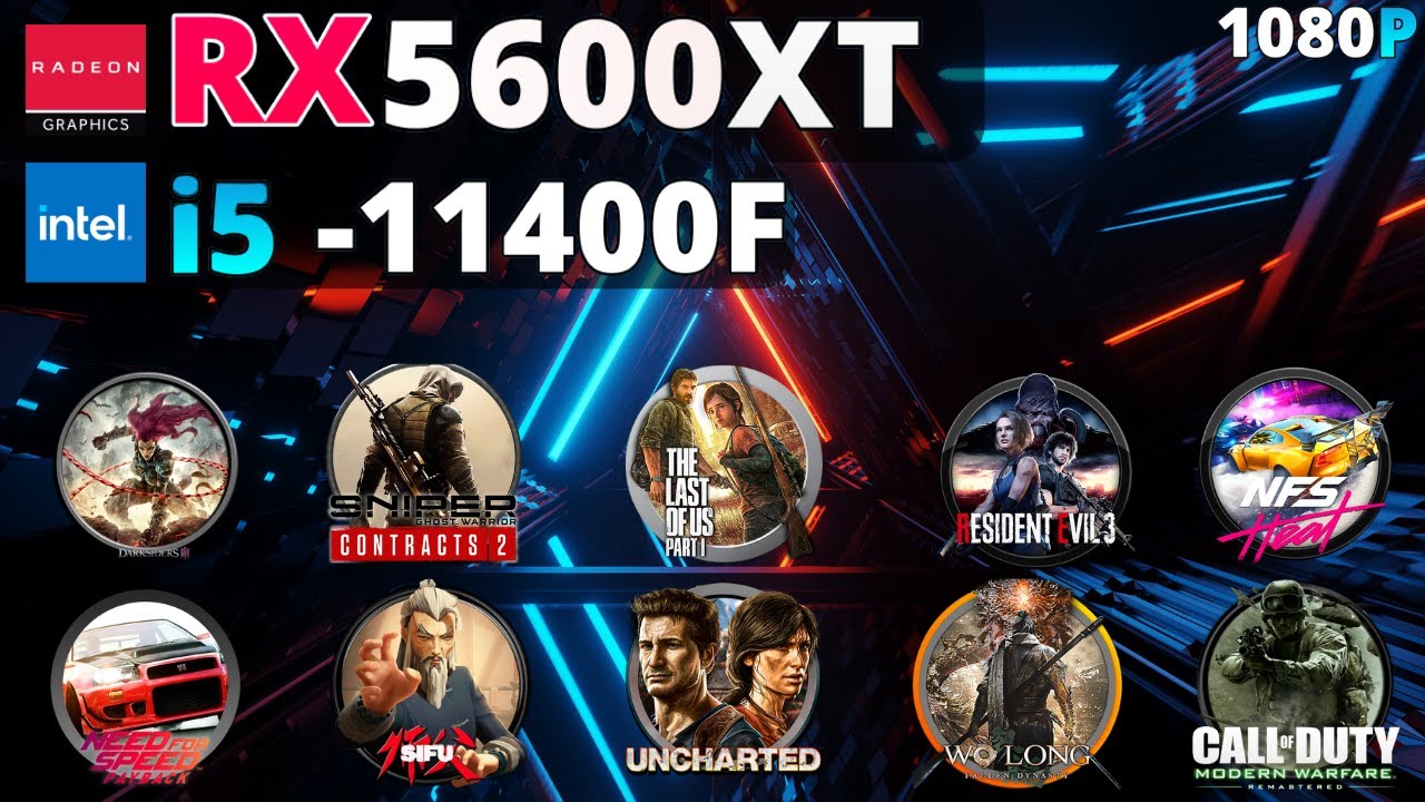 Rx 5600 xt Benchmark Test In 10 Games at 1080p - YouTube