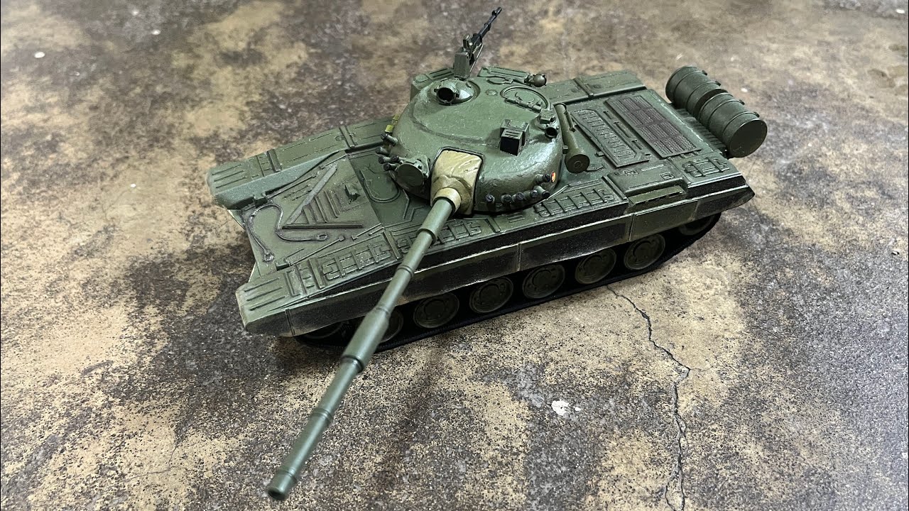 1/48 RC T-72 Tank - YouTube