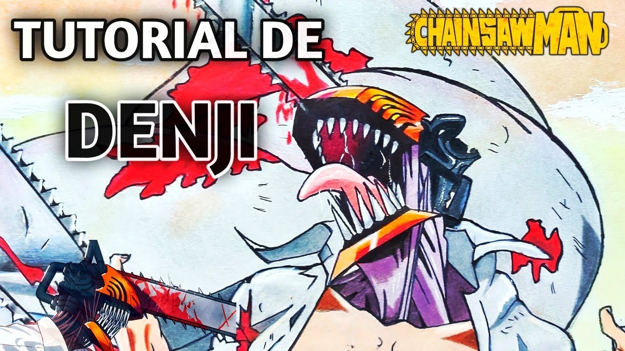 Como Dibujar A Denji Paso A Paso / How To Draw Denji Step By Step ...