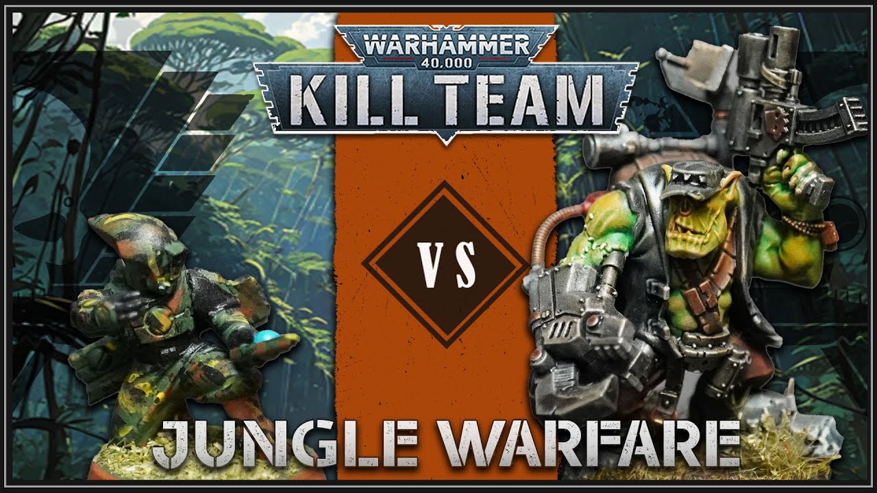 Pathfinder vs Kommando : Kill Team Jungle Warfare -Crit Ops 2022 - YouTube