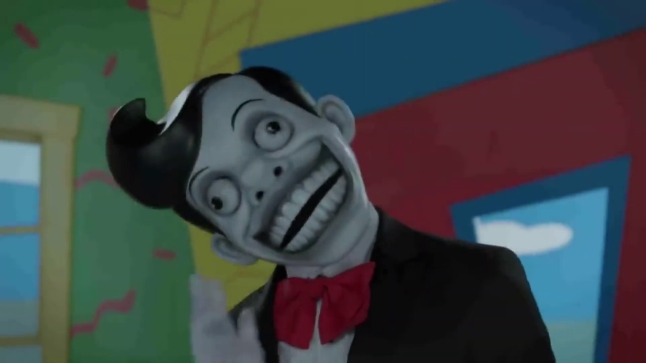 Mister Chuckle teeth passe un message à la ville de Zarog city - YouTube