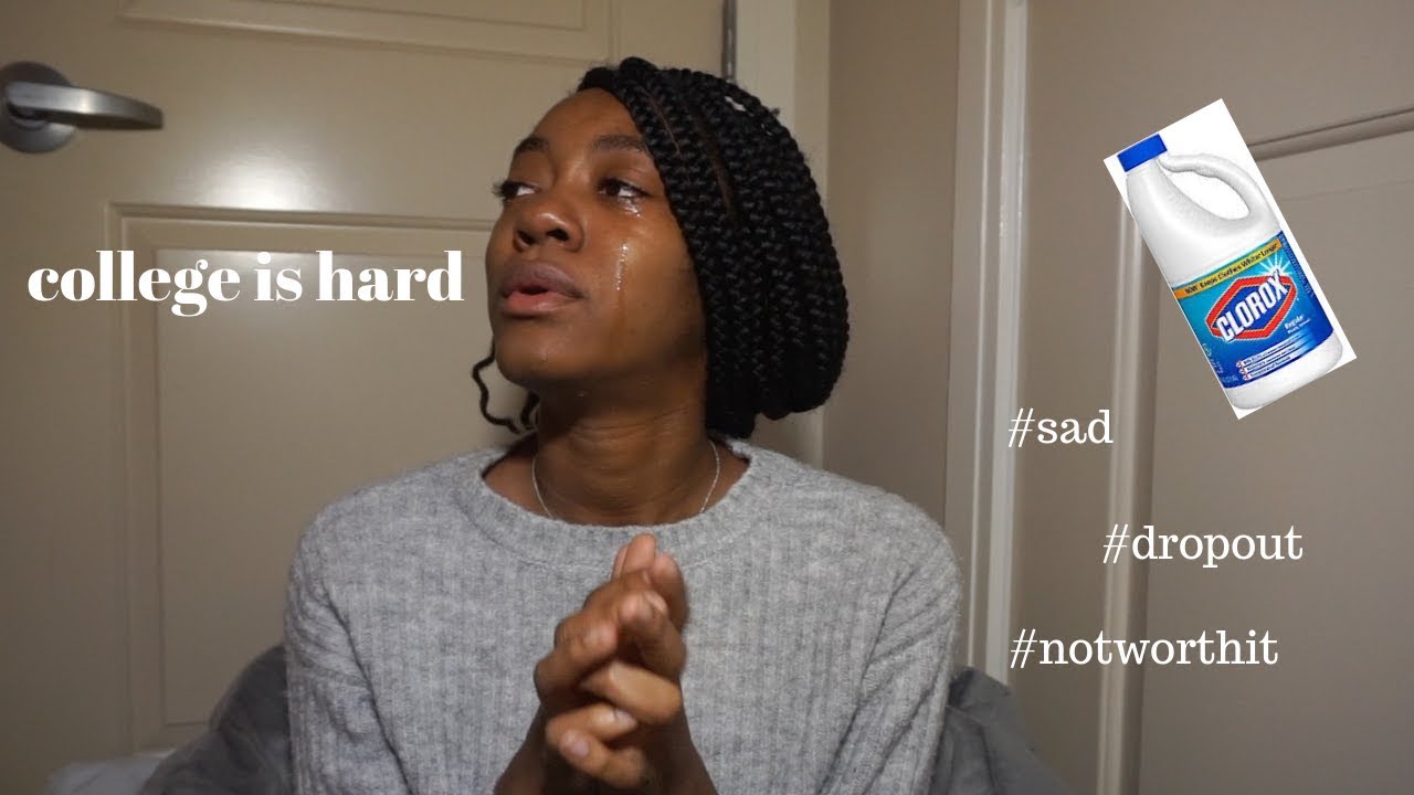 Venting About College (Crying Alert) - YouTube