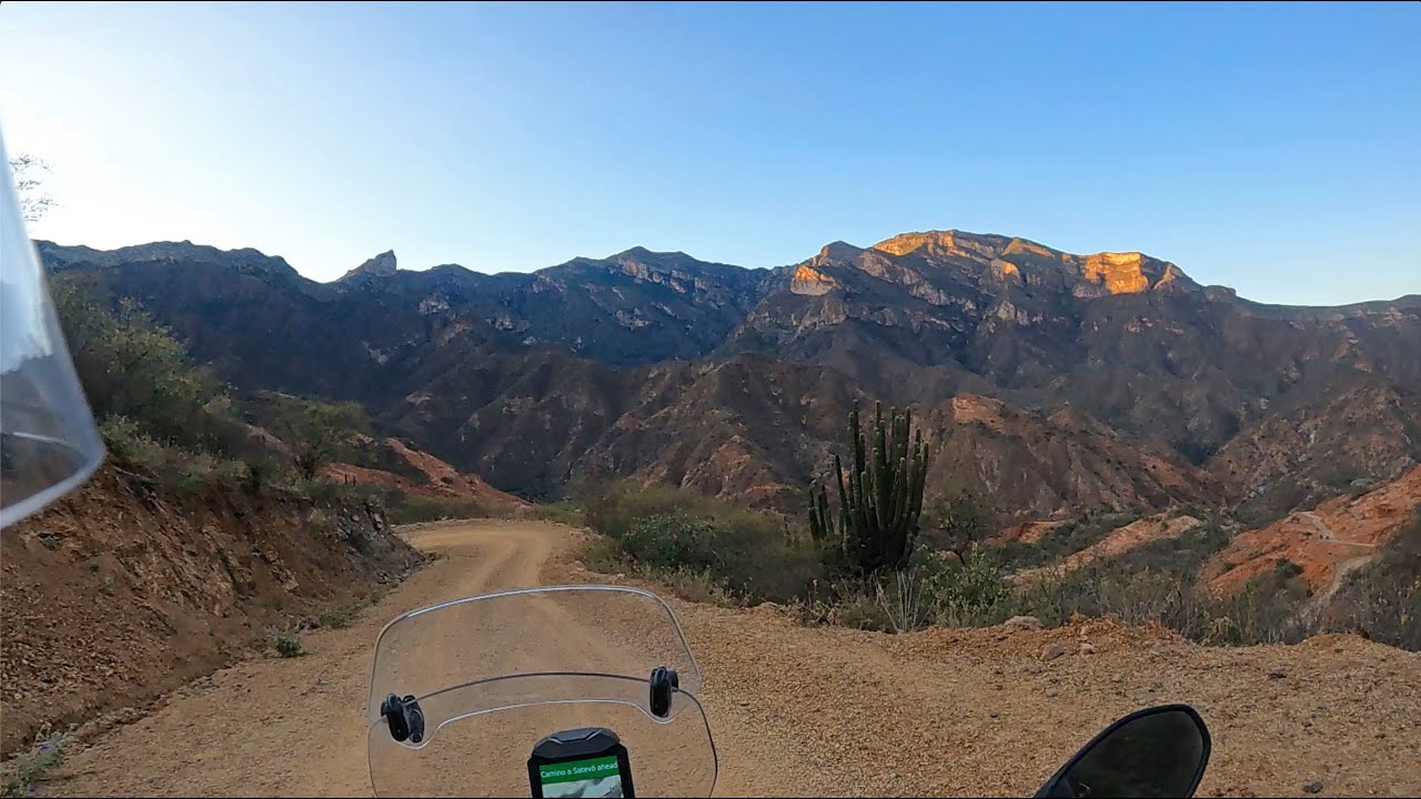 Moto Guzzi V85TT Mexico Adventure Choix to Batopilas Part 3, Switchback ...