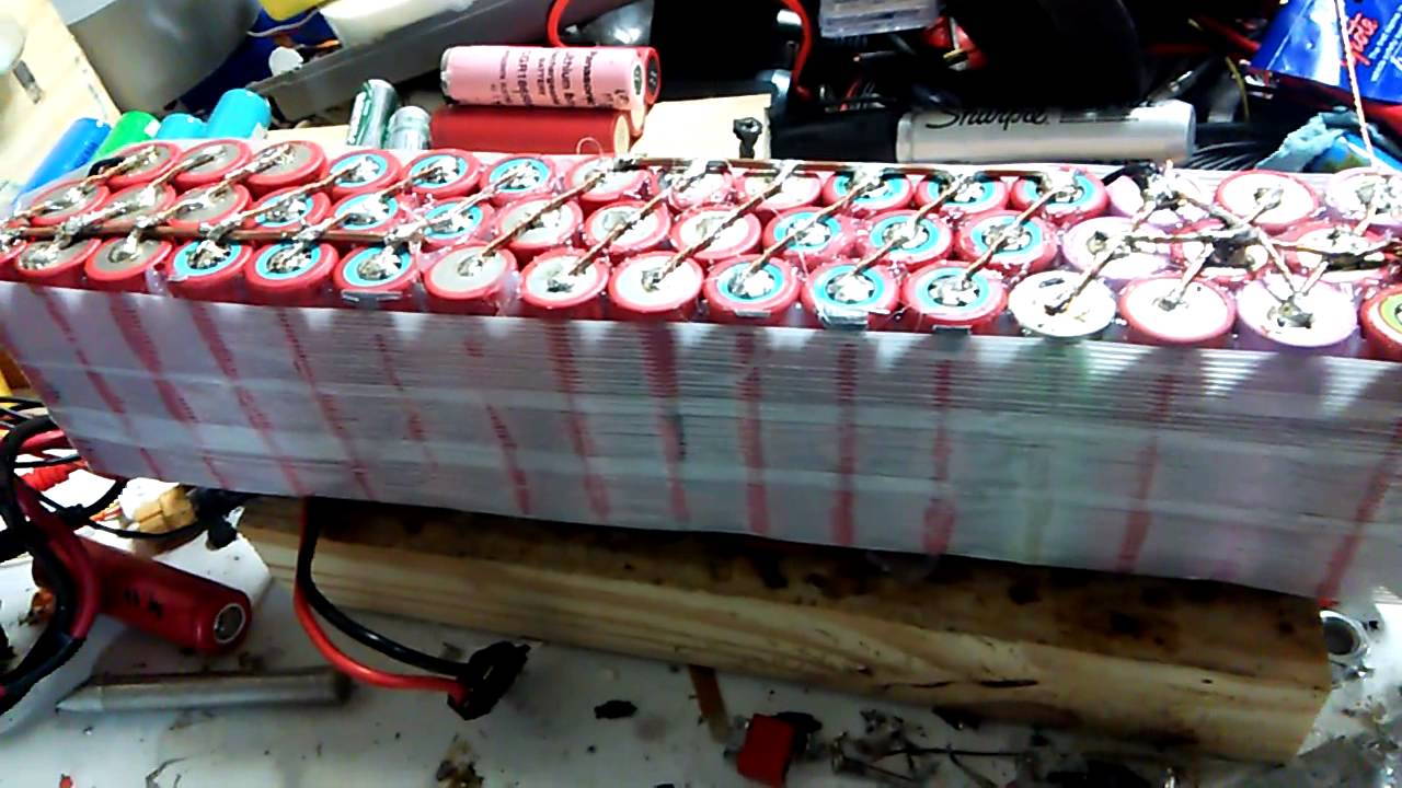 DIY E bike battery bicicleta electrica 36v - YouTube