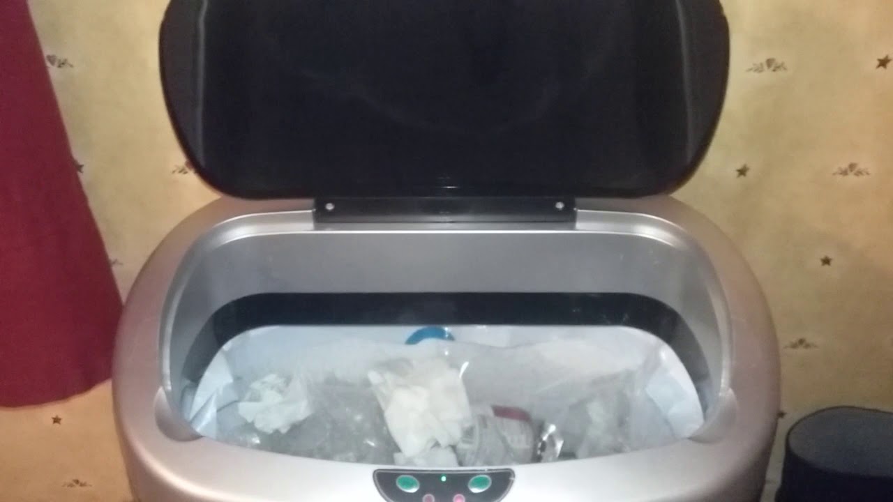 alexa open garbage can - YouTube