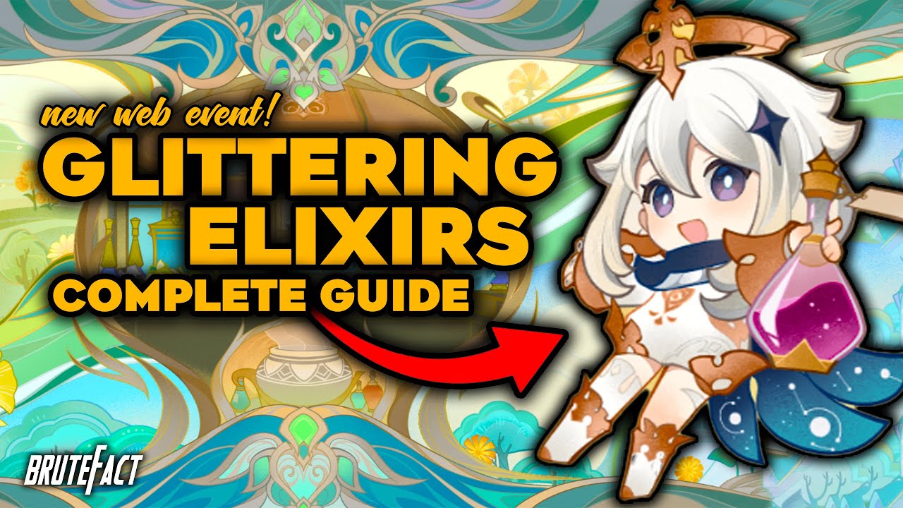 NEW POTION WEB EVENT Glittering Elixirs | ALL RECIPE INCLUDED | 120 ...