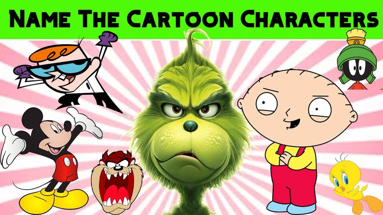 Quiz On Cartoon Characters With Answers