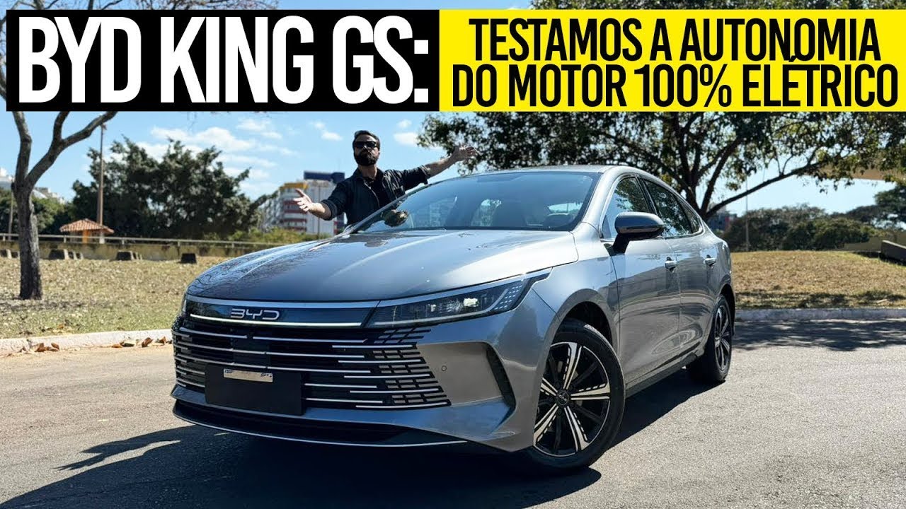 AVALIAÇÃO BYD KING GS: descubra quanto ele roda no modo 100% elétrico ...
