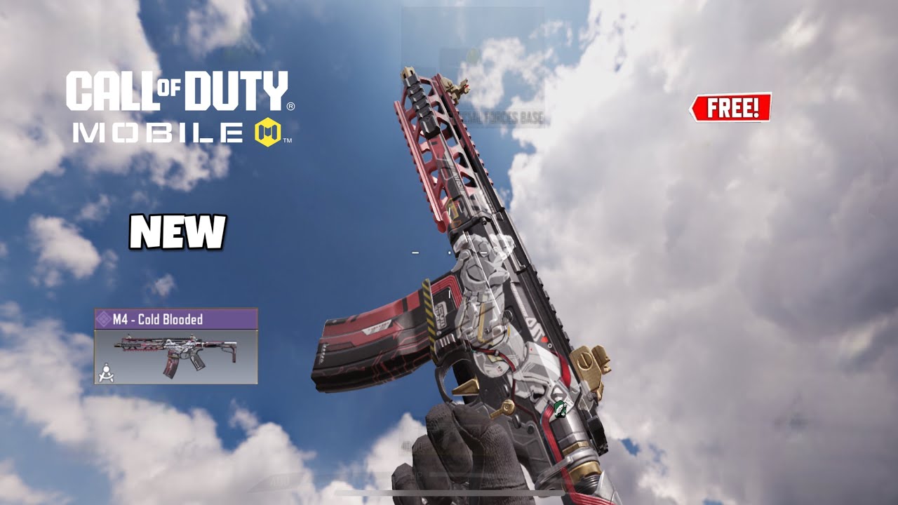 *NEW* FREE M4 - Cold Blooded Gameplay on COD Mobile!!! - 20,000 Credits ...