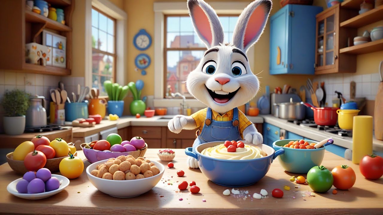 The Bunny’s Carrot Cake Surprise 🐰🥕🎂 | Learn Counting for Kids ...