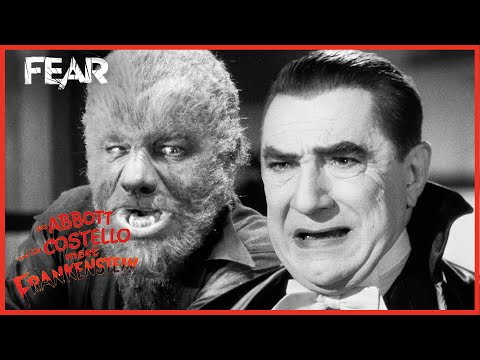 Dracula vs. The Wolfman vs. The Monster | Abbott & Costello Meet Frankenstein | Fear